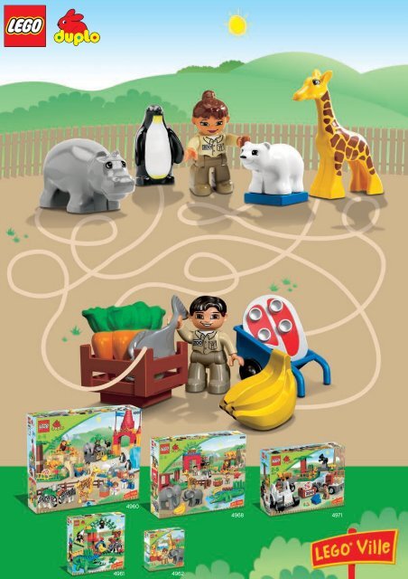 Lego Zoo Animals 5485 - Zoo Animals 5485 Building Inst. Art. 5484/5485 - 1