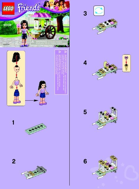 Lego LEGO® Friends Ice Cream Stand 30106 - Lego® Friends Ice Cream ...
