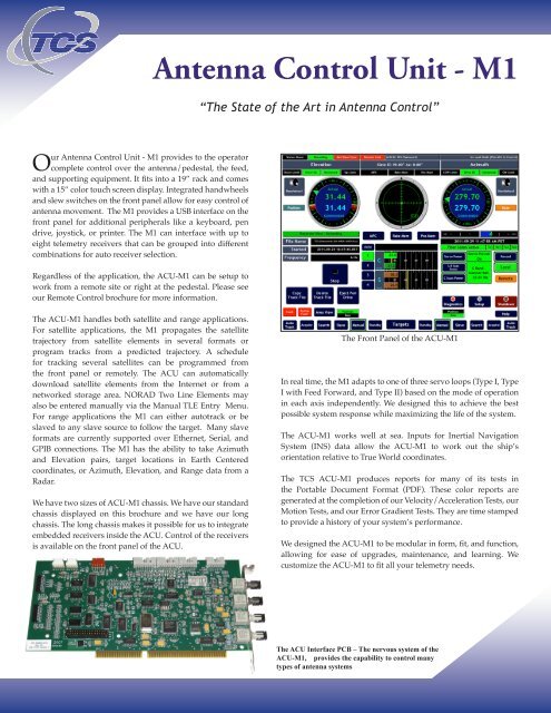 Antenna Control Unit - M1