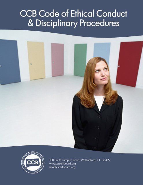 CCB Code of Ethical Conduct & Disciplinary Procedures