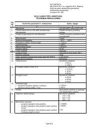 10 kV vidaus tipo skyriklis - Lesto