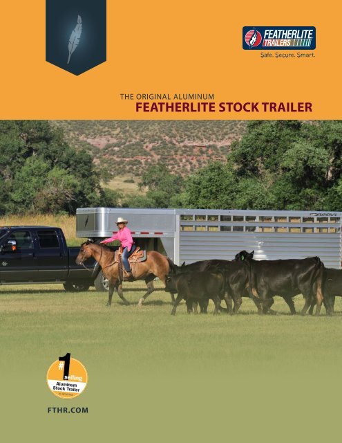 FEATHERLITE STOCK TRAILER
