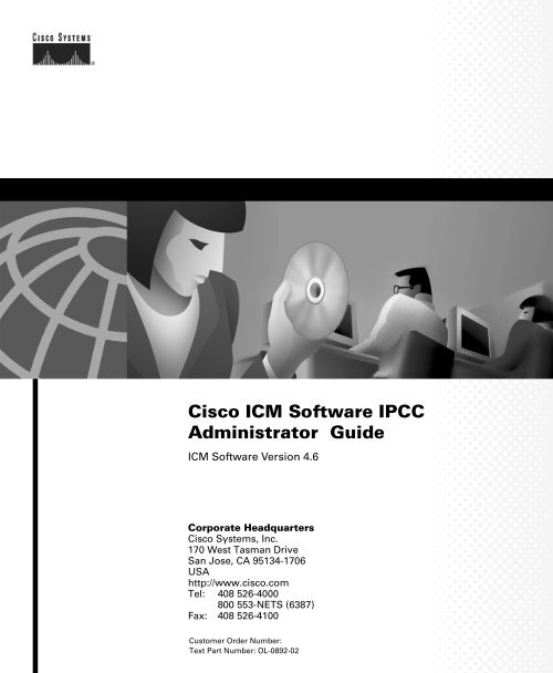 Cisco ICM Software IPCC Administrator Guide
