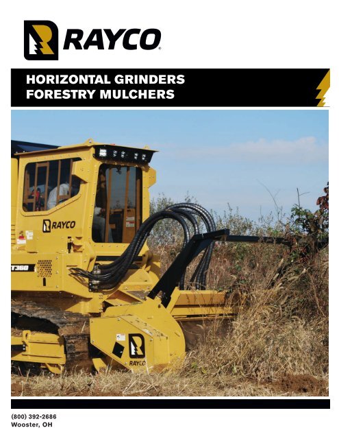 HORIZONTAL GRINDERS FORESTRY MULCHERS