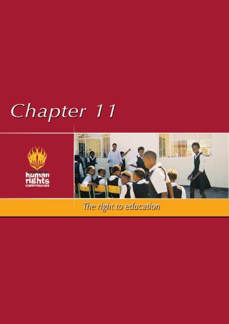 Chapter 11 - South African Human Rights Commission