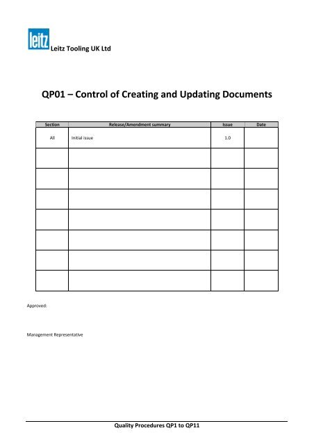 Quality Procedure QP1 to QP11.pdf