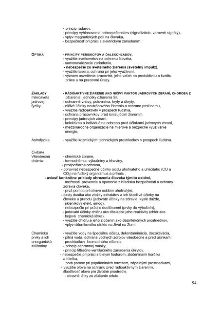 - princíp radarov, - pri