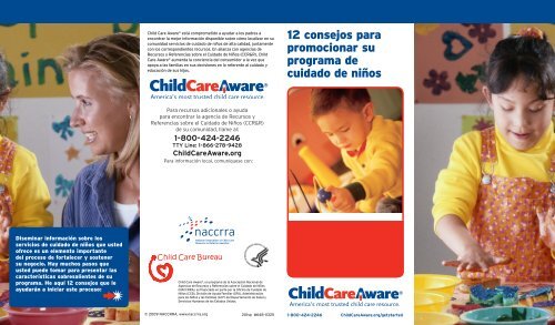 programa de cuidado de niños