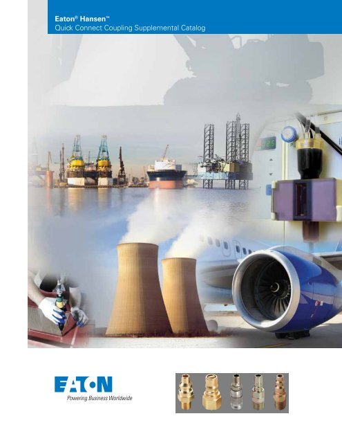 Eaton Hansen Quick Connect Coupling Supplemental Catalog