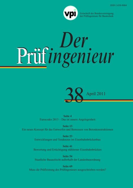 April 2011 - BVPI - Bundesvereinigung der Prüfingenieure für ...