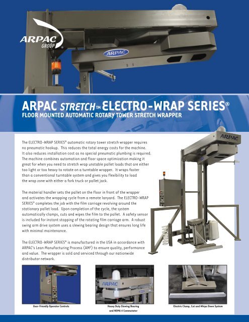 ARPAC ELECTRO-WRAP SERIES