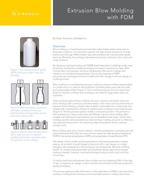 Extrusion Blow Molding with FDM