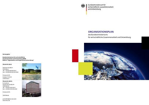ORGANISATIONSPLAN - BMZ