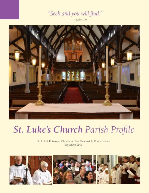 St Luke’s Church Parish Profile