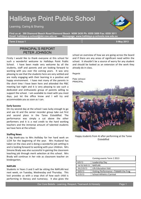 Hallidays Point Public School