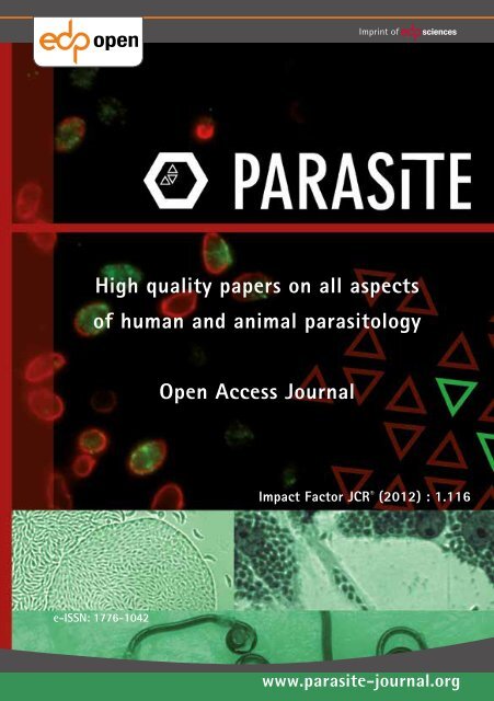 Leaflet (PDF) - Parasite