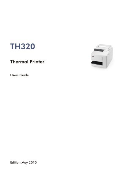 About the Printer - Wincor Nixdorf