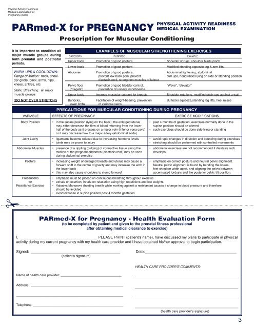 Physical Activity Readine