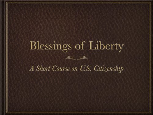Secure The Blessings Of Liberty To Ourselves And Our Posterity Examples