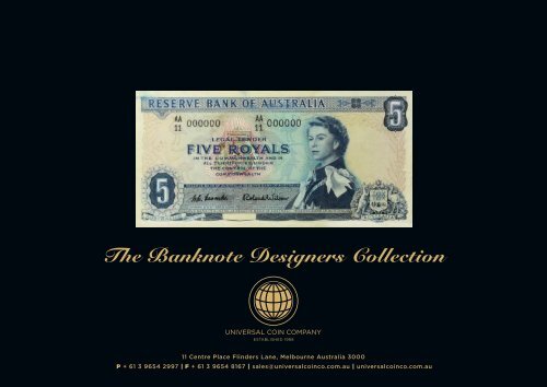 The Banknote Designers Collection