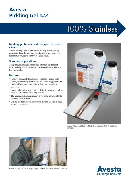 Avesta Pickling Gel 122