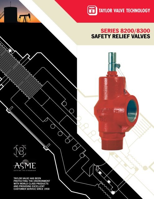 SERIES 8200/8300 SAFETY RELIEF VALVES