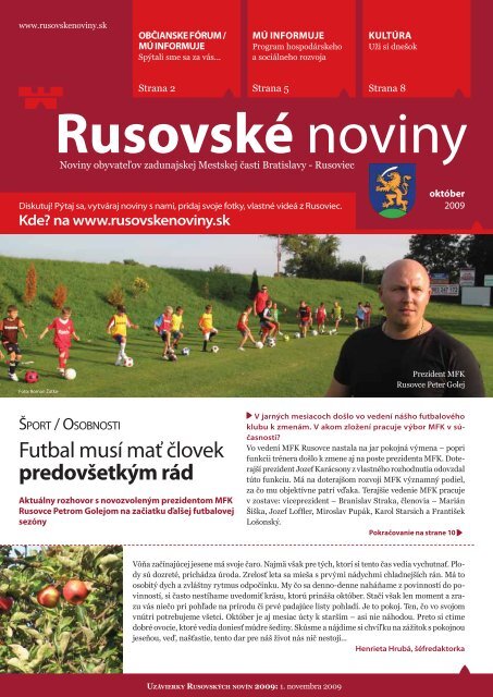 Rusovské noviny