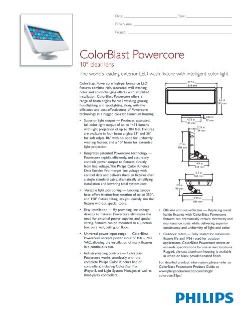 ColorBlast Powercore
