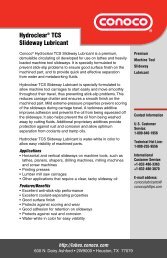 Hydroclear® TCS Slideway Lubricant (All Grades)