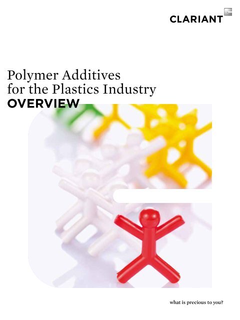 Polymer Additives for the Plastics Industry