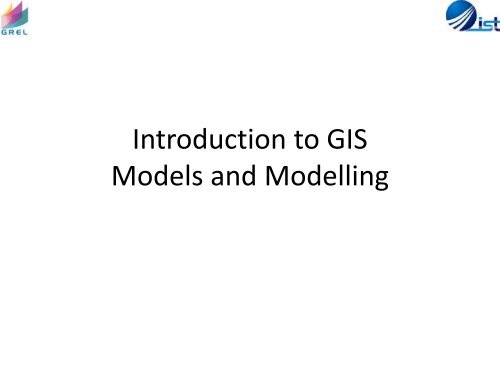 Lecture_05 GIS Models