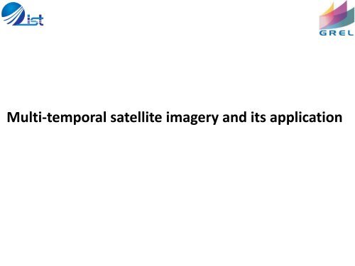 lect11-Multi-temporal satellite imagery