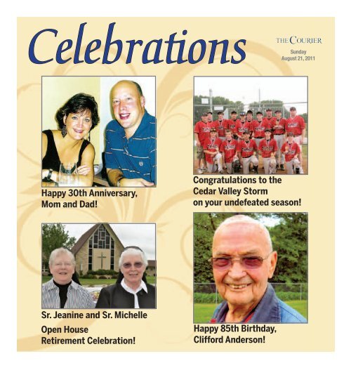 Celebrations - Waterloo-Cedar Falls Courier