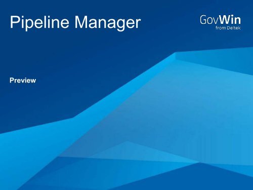 Pipeline Manager