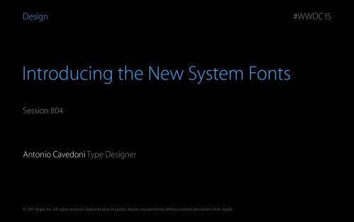 Introducing the New System Fonts