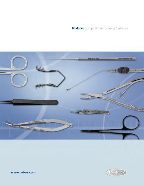 Roboz Surgical Instrument Catalog