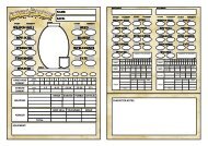 Werewolf: The Apocalypse Character Sheet - RPG Sheets