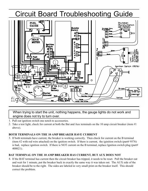 Circuit Board Troubleshooting Guide fig #1