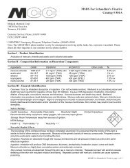MSDS for SAF Fixative Catalog # 574A 574-05