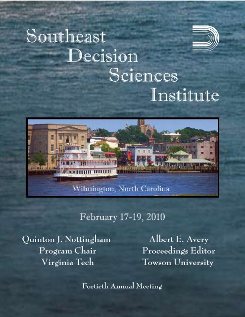 Southeast Decision Sciences Institute