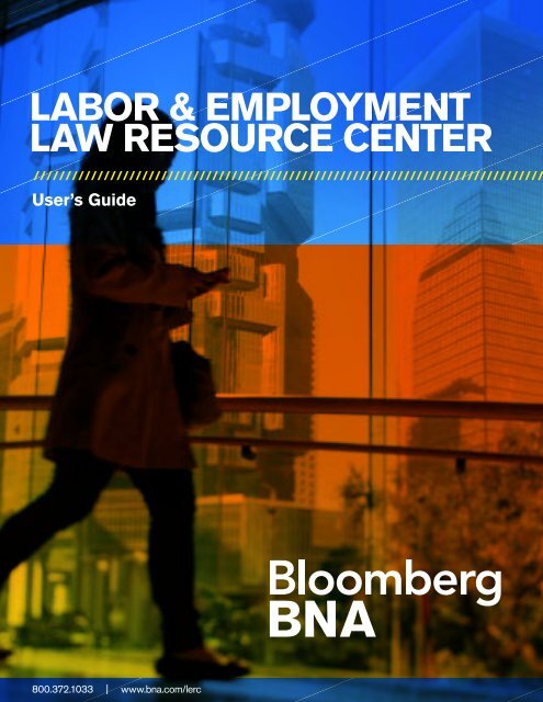 LABOR & EMPLOYMENT LAW RESOURCE CENTER