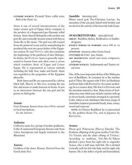 38 Attar Attar God of the