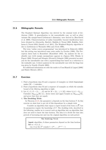 304 Online Learning Theor