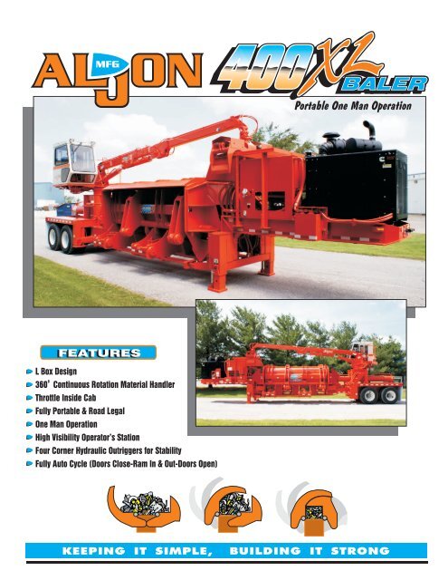 400XL Logger Baler.cdr - Al-jon