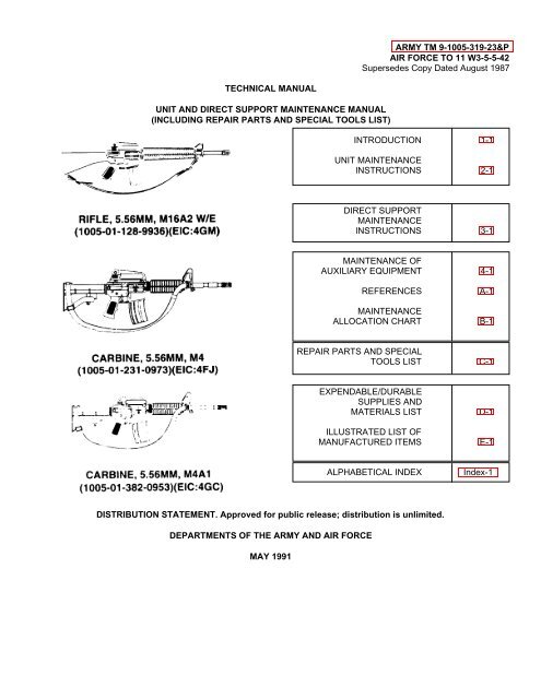 M16 Maintenance Manual TM9-1005-319-23.pdf - CombatRifle.net