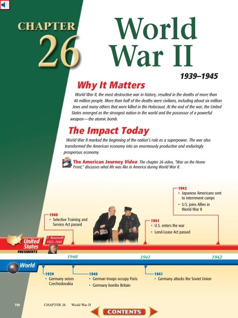 Chapter 26: World War II, 1939-1945 - Wabash Independent Networks