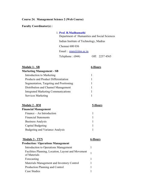 Download Syllabus (PDF) - nptel