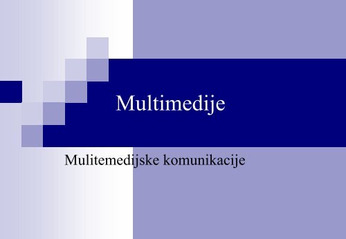 Multimedije
