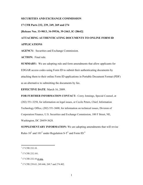 Attaching Authenticating Documents to Online Form ID Applications