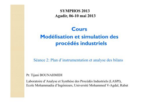 modélisation et simulation pdf